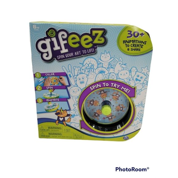 Spin Master | Toys | Gifeez Spin Your Art To Life 3 Animations To ...